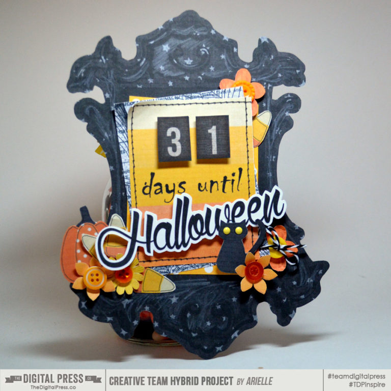 Hybrid How-To | Halloween Countdown Decor – The Digital Press