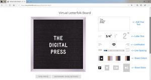 Tutorial Tuesday | Digital Letter Boards – The Digital Press