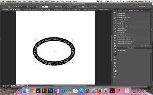 Tutorial – Text on A Path with Shapes – The Digital Press