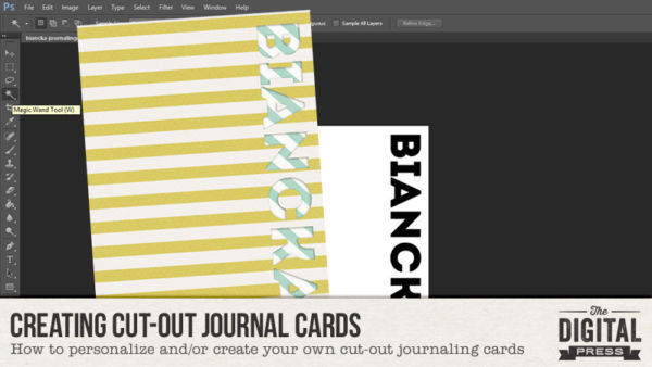 Tutorial Tuesday | Creating Cut-Out Journal Cards – The Digital Press