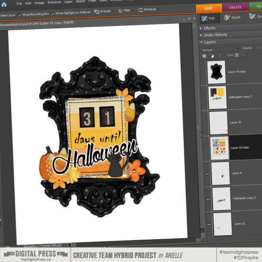 Hybrid How-To | Halloween Countdown Decor – The Digital Press