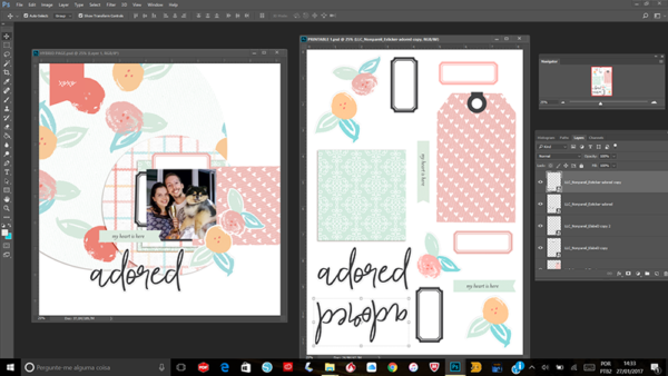 Hybrid How-to | Creating a Hybrid Page Using a Digital Template – The ...