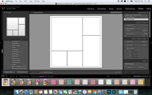Tutorial Tuesday | Quick & Easy Photo Collage in Lightroom – The ...