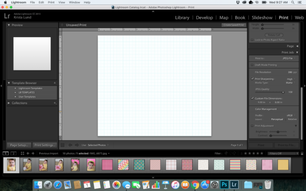 Tutorial Tuesday | Quick & Easy Photo Collage in Lightroom – The ...