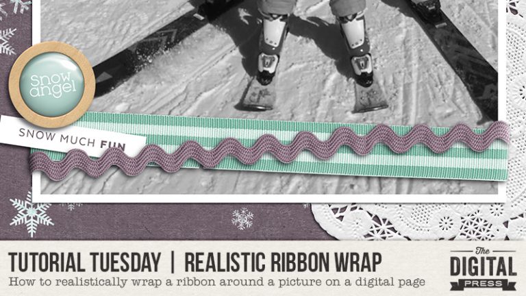 Tutorial Tuesday | Realistic Ribbon Wrap Technique – The Digital Press