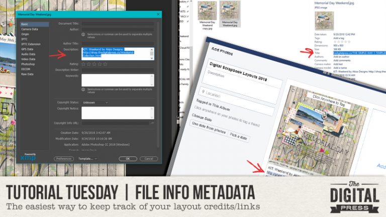 Tutorial Tuesday | File Information Metadata – The Digital Press