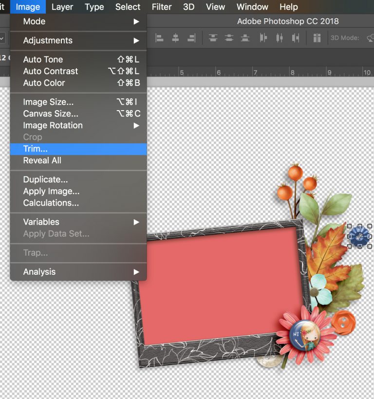 Tutorial Tuesday | Using the Trim Command in Photoshop – The Digital Press