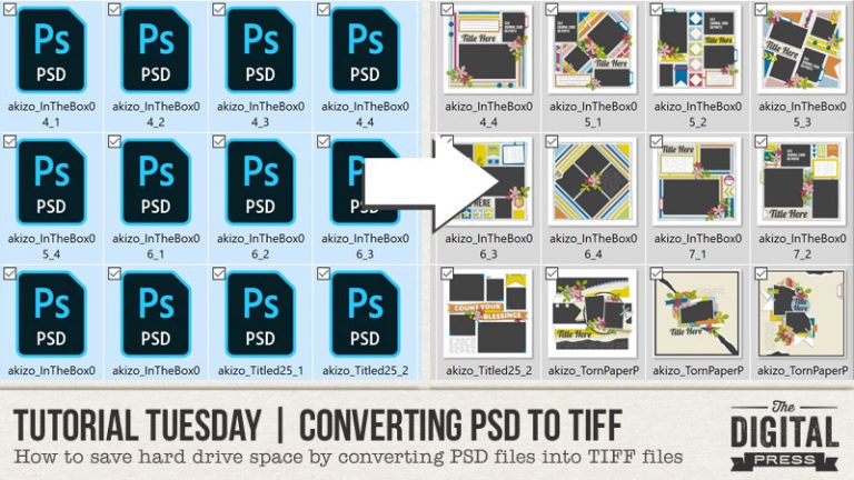 Tutorial Tuesday | Converting PSD to TIFF – The Digital Press