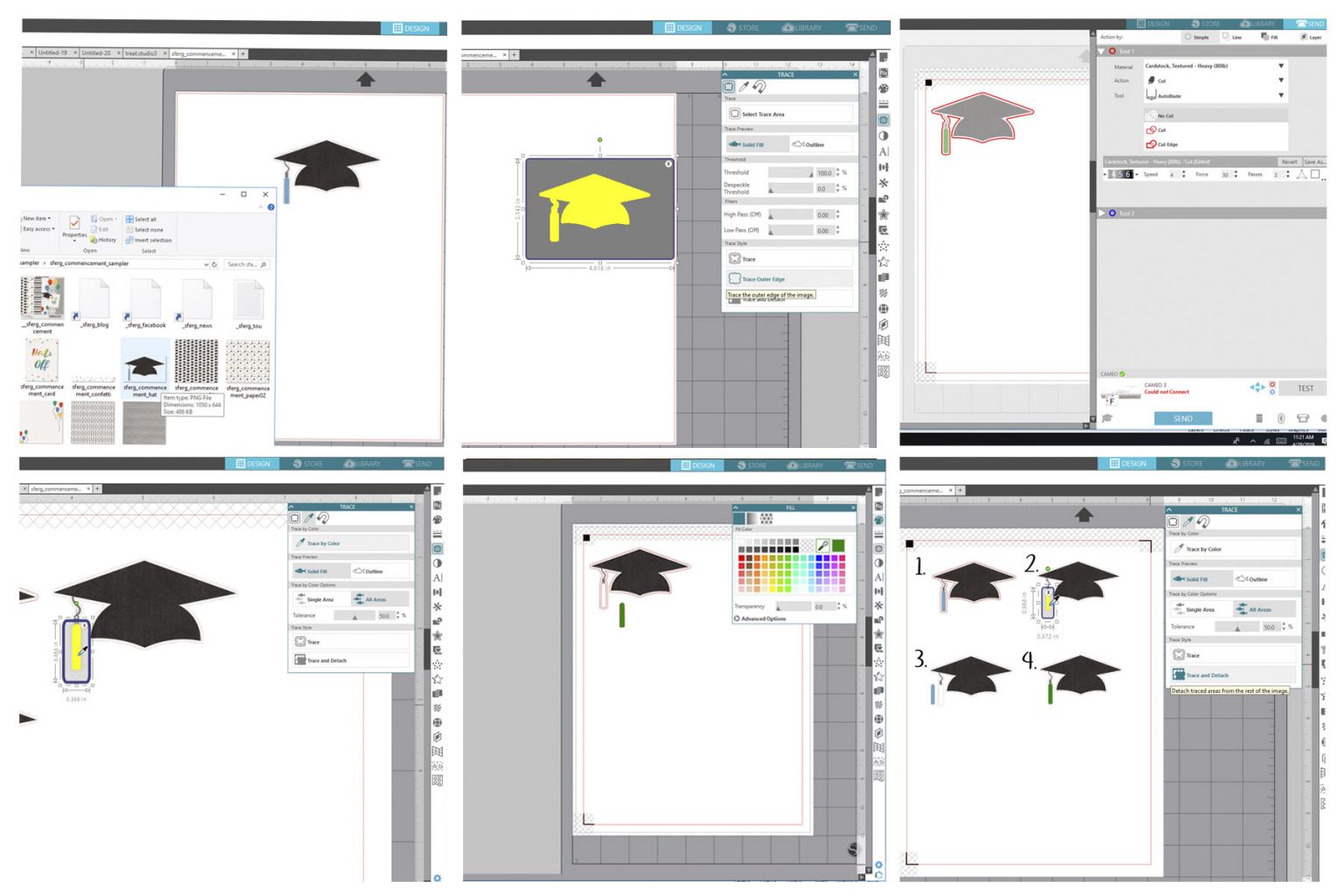Hybrid How-To | Graduation Centerpiece – The Digital Press