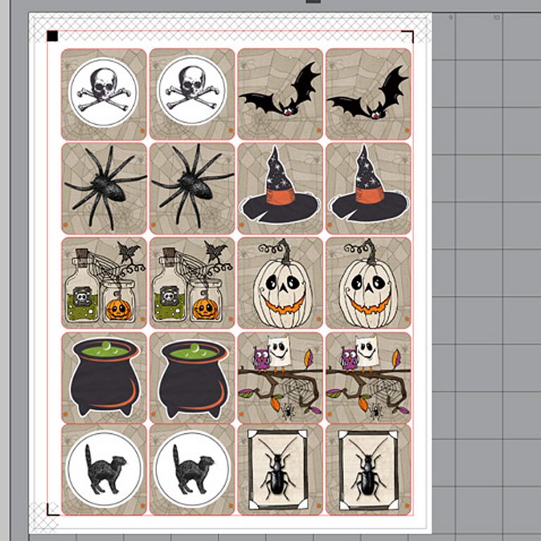 Hybrid How-To | Halloween Memory Game – The Digital Press