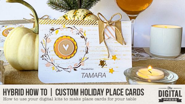 Hybrid How-To | Custom Holiday Place Cards – The Digital Press